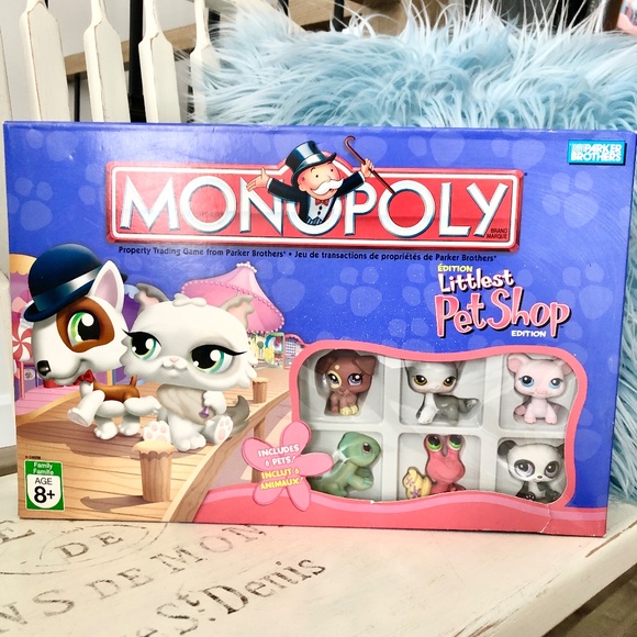Littlest Pet Shop | Toys | Monopoly Littlest Pet Shop Edition 207 Board ...